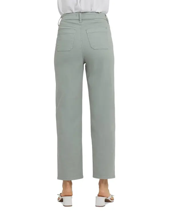 NYDJ Kasey Stovepipe Ankle Pants - Mistletoe
