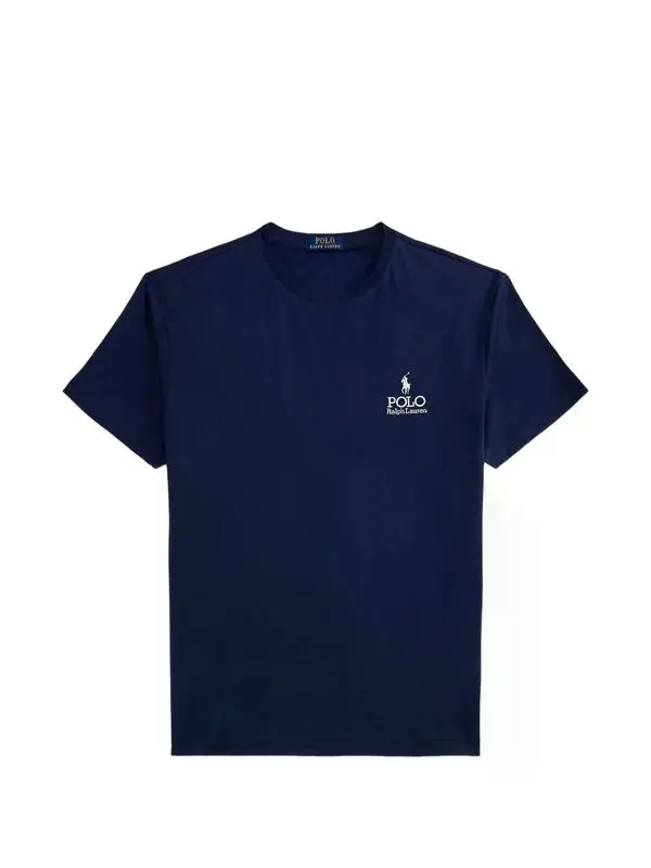 Polo Ralph Lauren Logo-detail Cotton T-shirt - Blue
