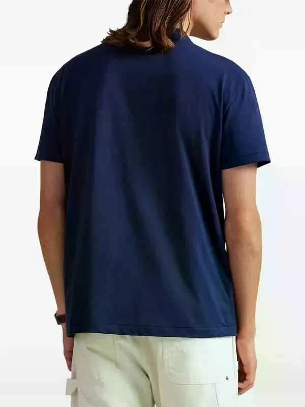 Polo Ralph Lauren Logo-detail Cotton T-shirt - Blue