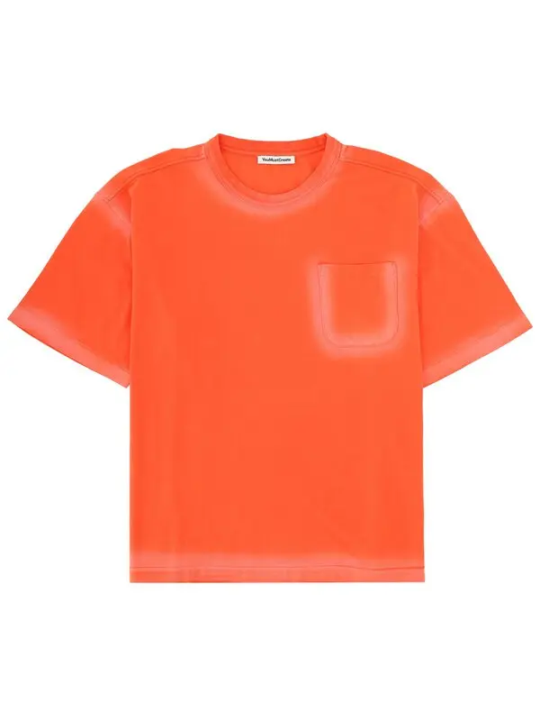 You Must Create T-shirt "triple Pocket - Orange