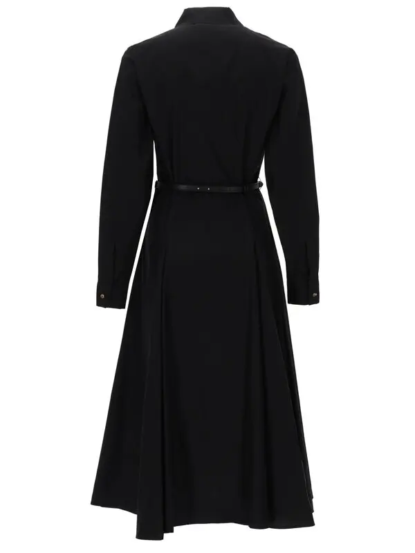 Max Mara Abito Chemisier Popeline - Black