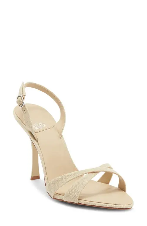 Jeffrey Campbell Marielle Slingback Sandal - Beige Canvas
