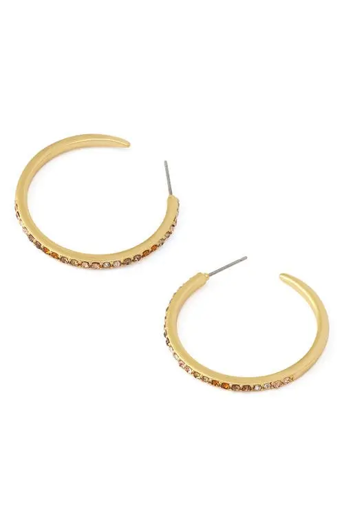 Kurt Geiger Pavé Hoop Earrings