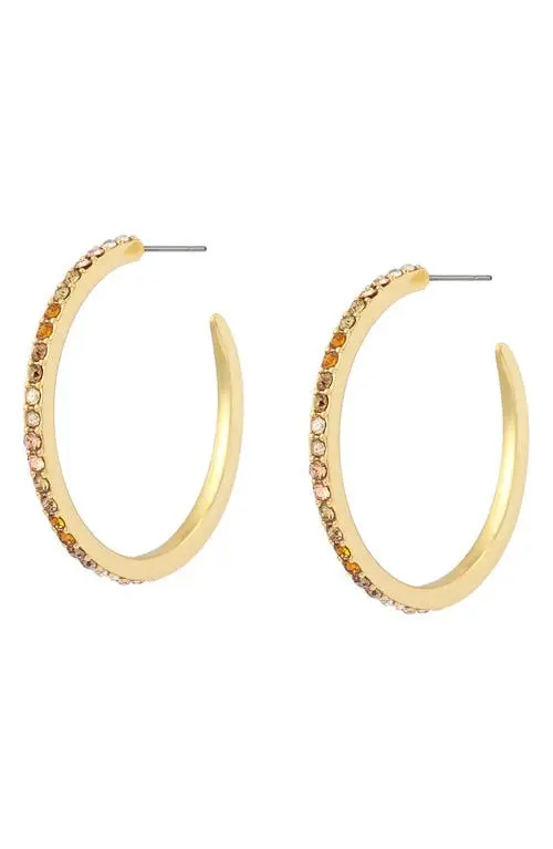 Kurt Geiger Pavé Hoop Earrings
