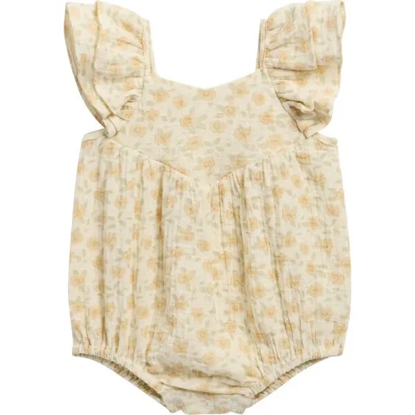 RYLEE + CRU Floral Romper - Ivory