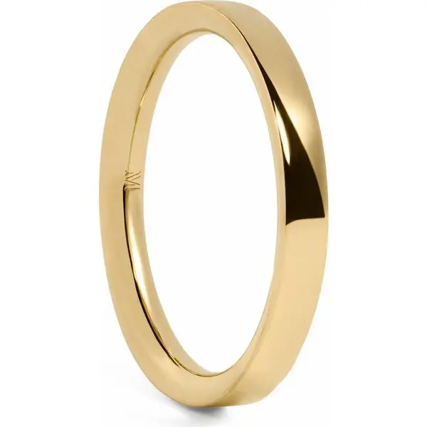 Monica Vinader Essential Stacking Ring - 18k Gold Vermeil