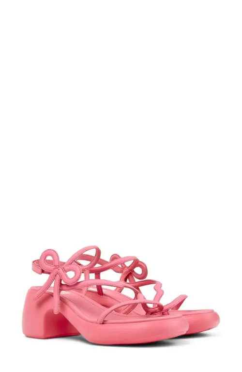 Camper Thelma Block Heel Sandal - Lt/pastel Pink