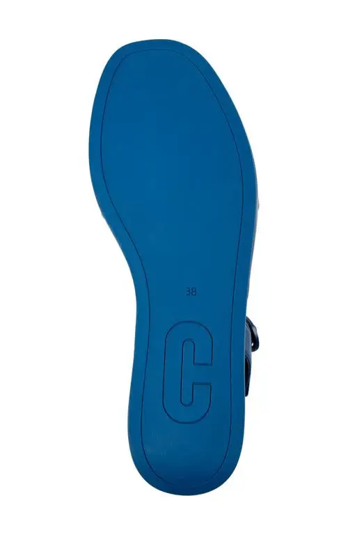 Camper Misia Platform Sandal - Navy