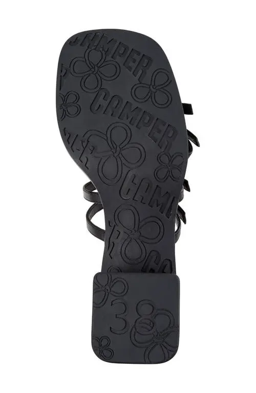 Camper Kora Slide Sandal - Black