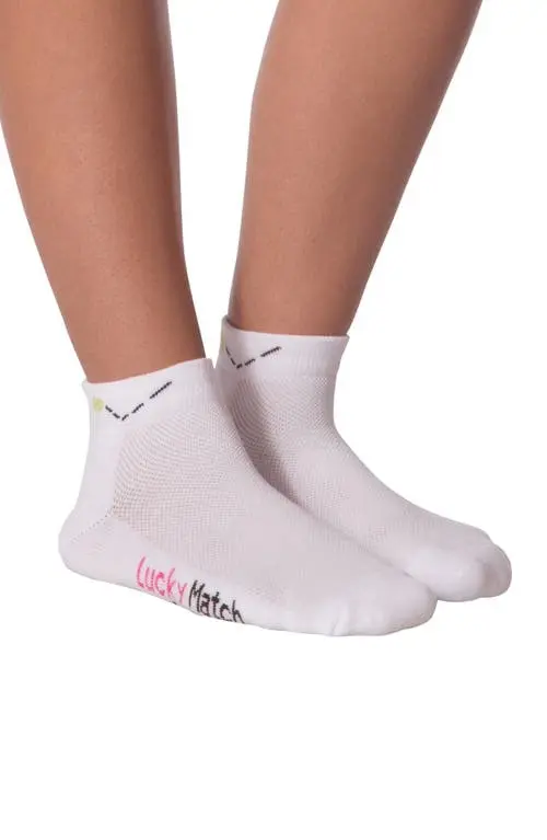 K BELL SOCKS Love Assorted 2-pack Cotton Blend Socks - Tennis