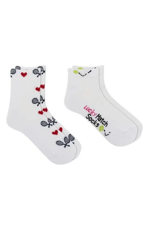 K BELL SOCKS Love Assorted 2-pack Cotton Blend Socks