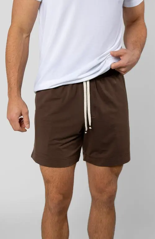 LEISURE LAB T-short Casual Shorts - Cafe