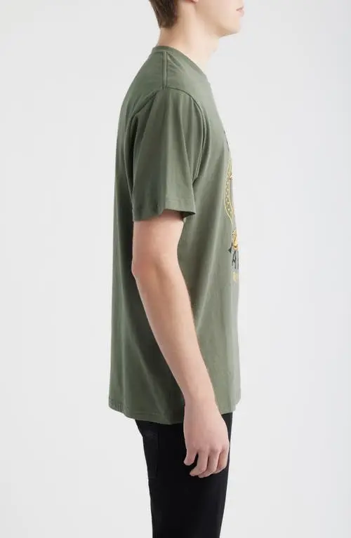 Rip Curl Aloha Hawaii Roster Cotton Graphic T-shirt