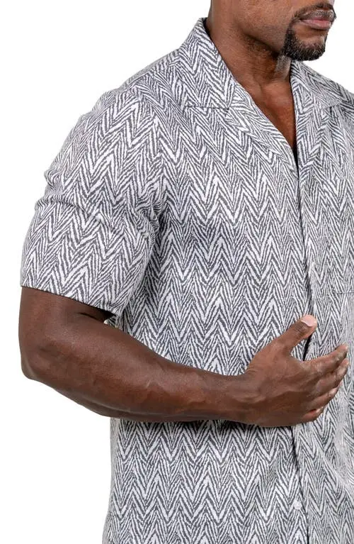 MACEOO Marthy Short Sleeve Button-up Shirt