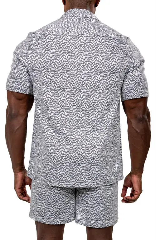 MACEOO Marthy Short Sleeve Button-up Shirt