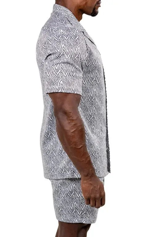 MACEOO Marthy Short Sleeve Button-up Shirt