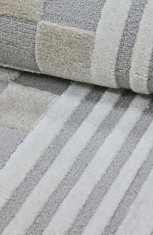 MACKENZIE-CHILDS Light Tonal Check Rug