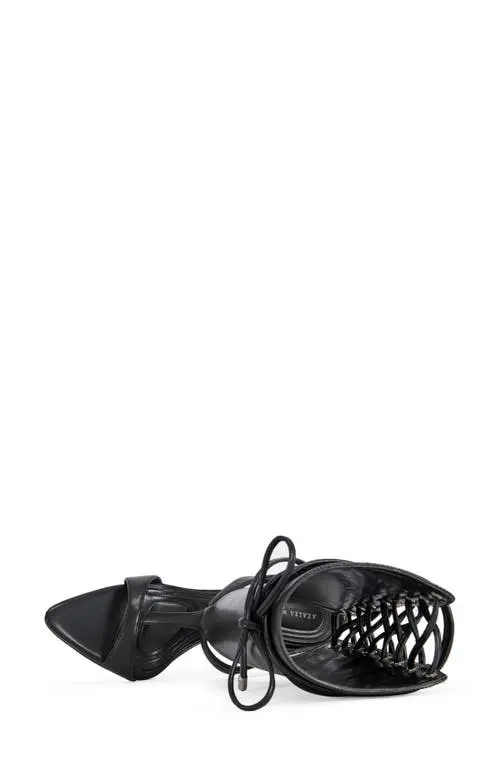 AZALEA WANG Bohdi Ankle Cuff Sandal - Black