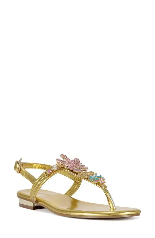 AZALEA WANG Nautia Sandal - Gold