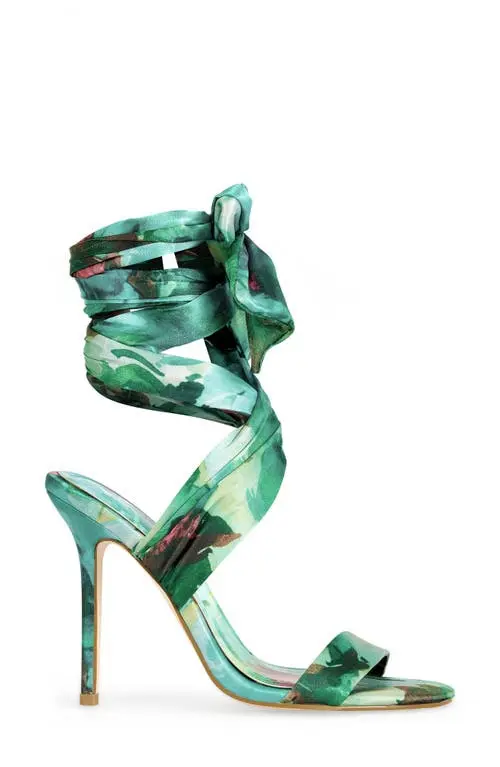 AZALEA WANG Ankle Wrap Sandal