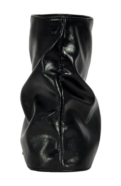 AZALEA WANG Clarke Lug Sole Bootie