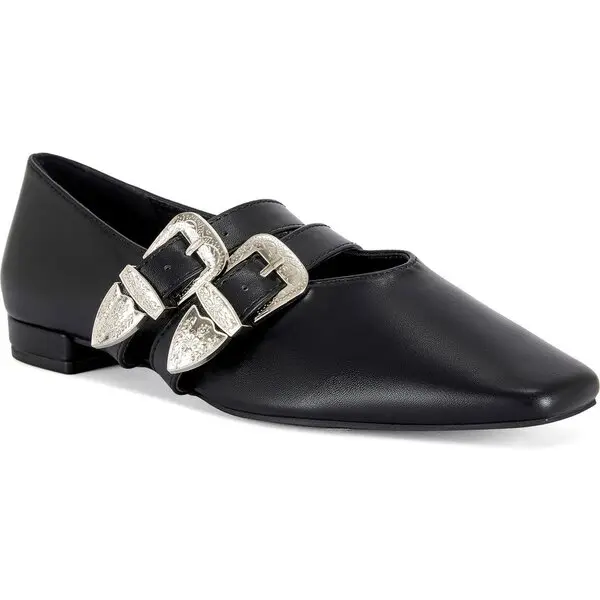 AZALEA WANG Marius Flat - Black