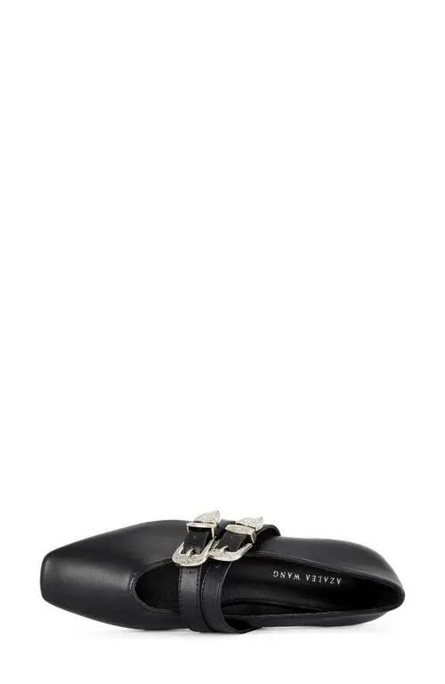 AZALEA WANG Marius Flat - Black