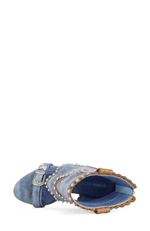 AZALEA WANG Caprizia Ankle Cuff Sandals