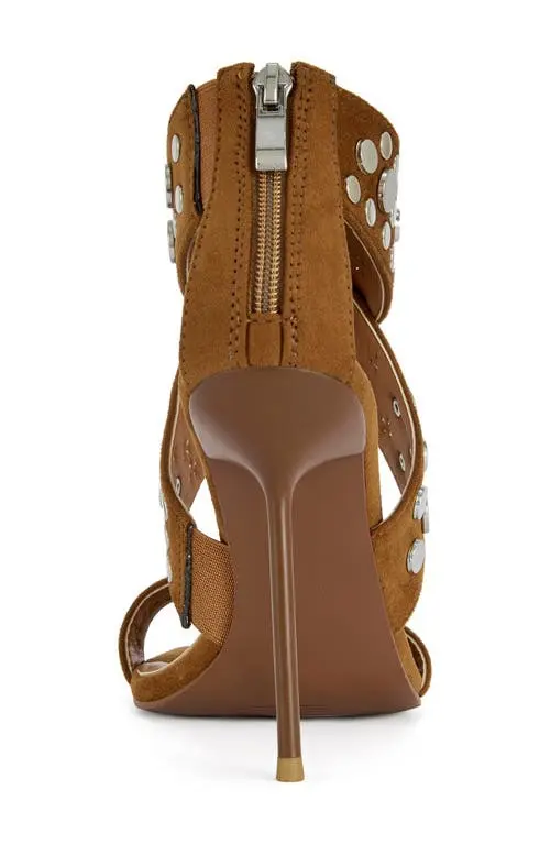 AZALEA WANG Arte Studded Stiletto Sandal