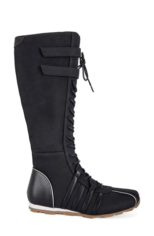 AZALEA WANG Ozzy Knee High Boxing Boots