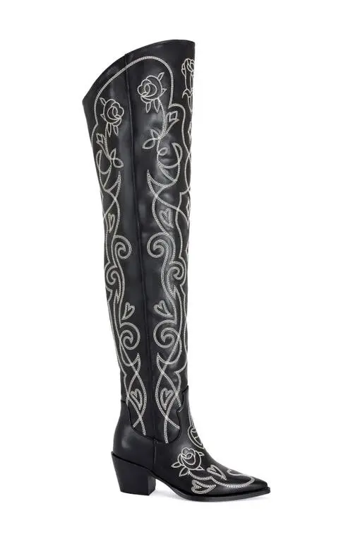 AZALEA WANG Kess Over-the-knee Boots