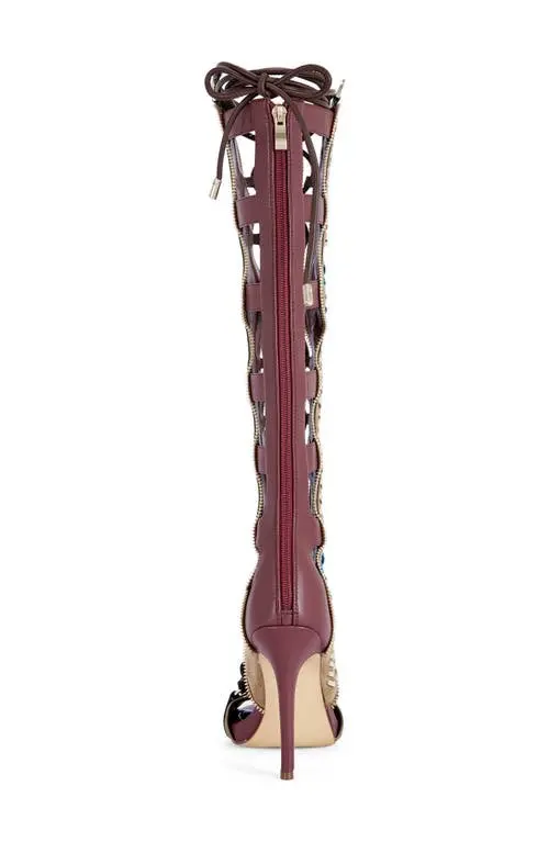 AZALEA WANG Shai Knee High Sandal