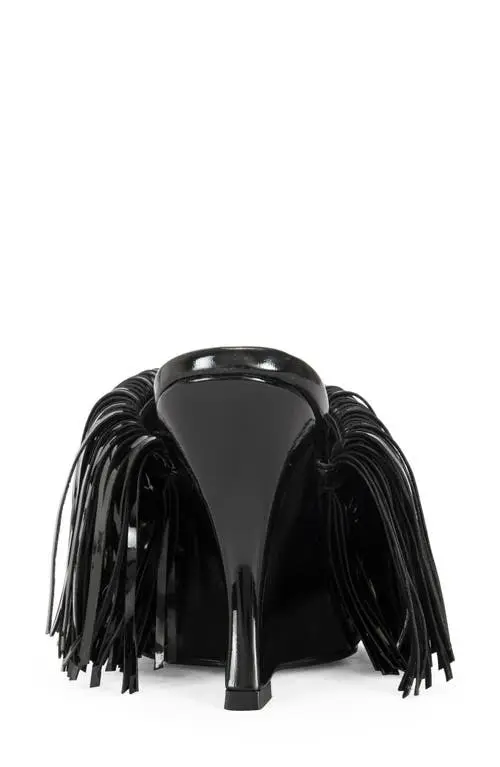 AZALEA WANG Vailyn Fringe Sandal