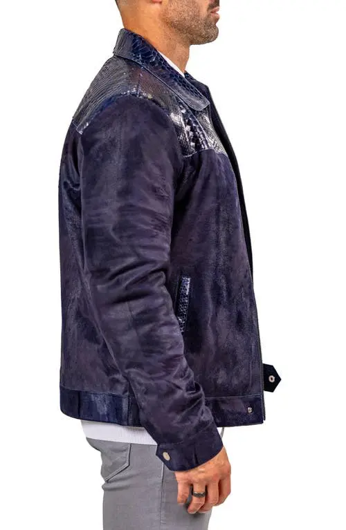 MACEOO Leather Jacket