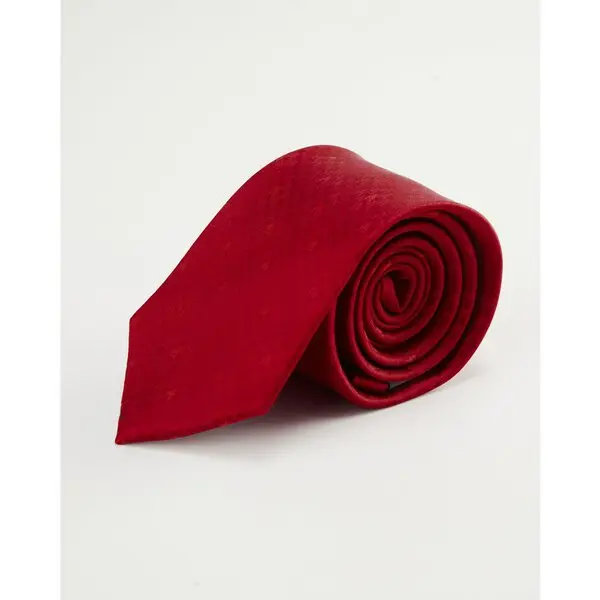 KNOTTERY & CO Houndstooth Mosaic Silk Jacquard Neck Tie