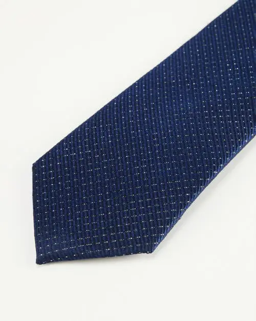 KNOTTERY & CO Grid Light Silk Jacquard Neck Tie