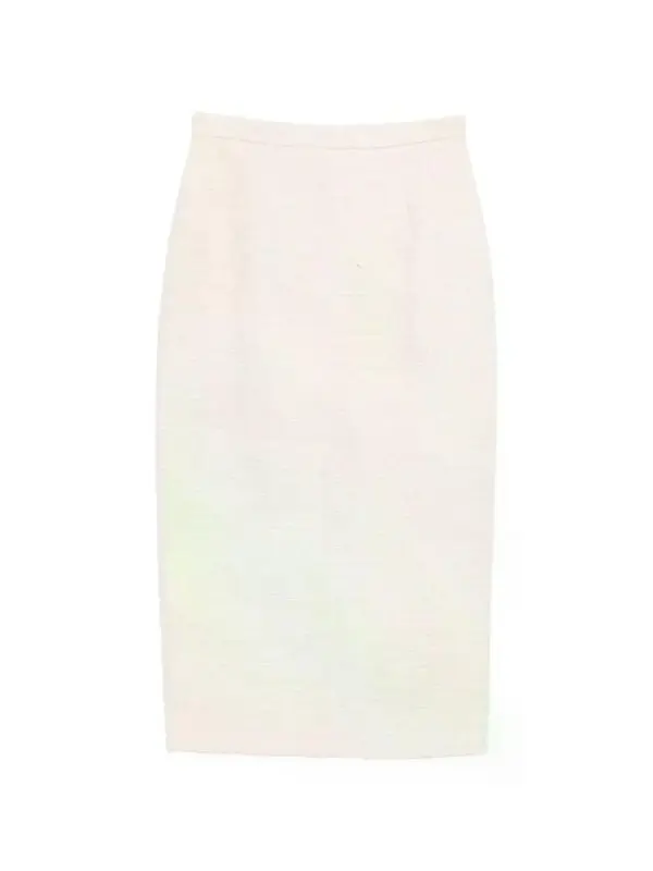 N°21 Zip-fastening Midi Skirt - Neutrals