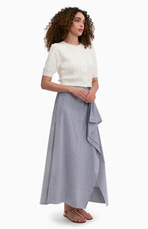 Rebecca Taylor Verana Knit Cardigan - Ivory
