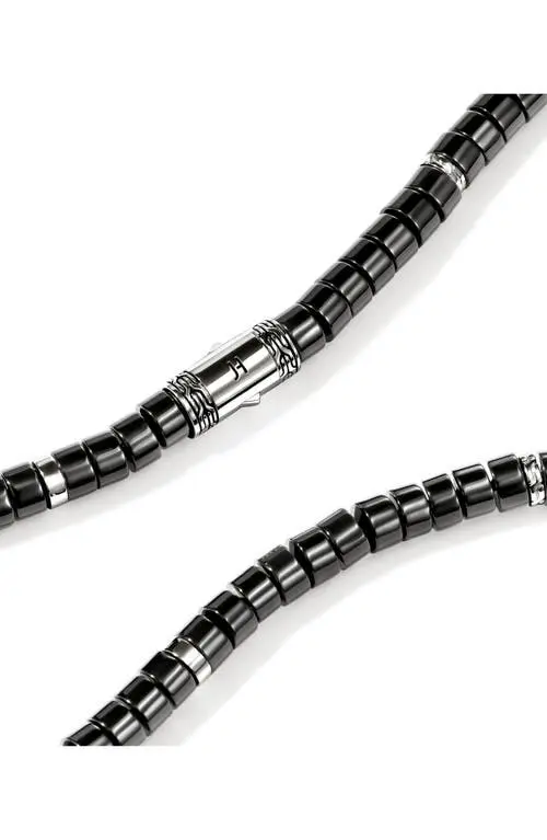 John Hardy Heishi Beaded Necklace