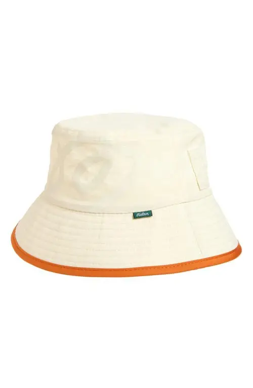 MALBON Ripstop Bucket Hat - Cream