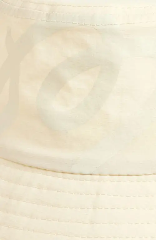 MALBON Ripstop Bucket Hat - Cream
