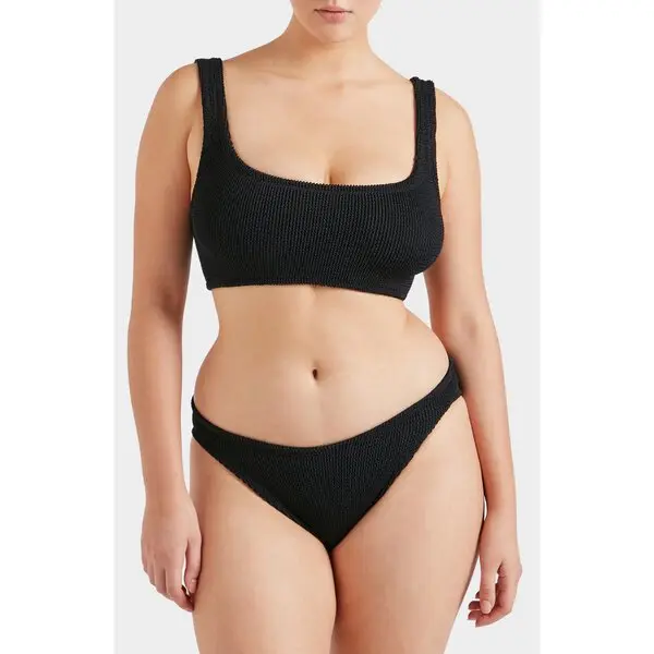 Hunza G Xandra Two-piece Bikini - Black