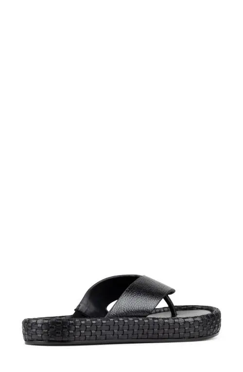 DONALD PLINER Dasara Platform Flip Flop - Black