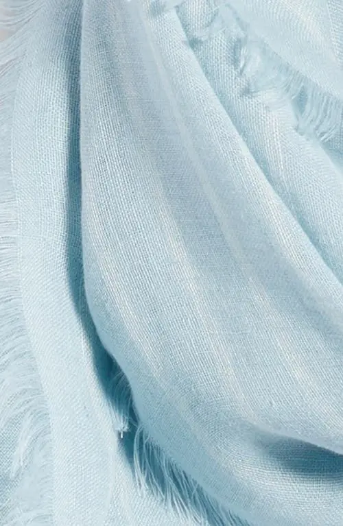 Eileen Fisher Stripe Organic Linen Scarf