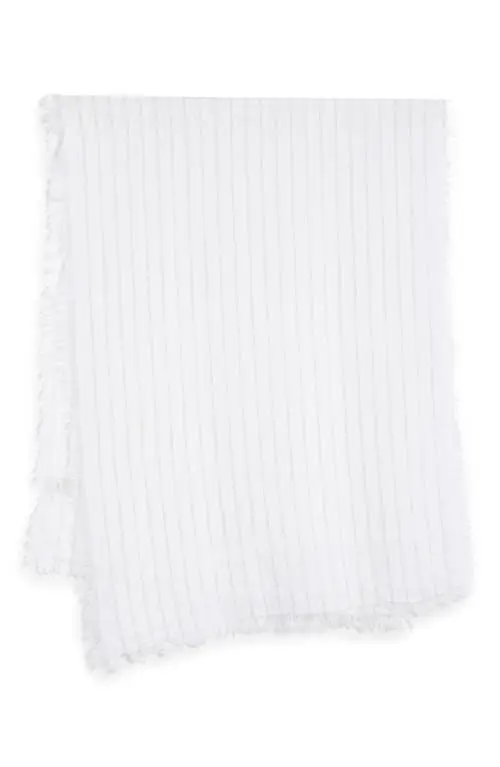 Eileen Fisher Stripe Organic Linen Scarf
