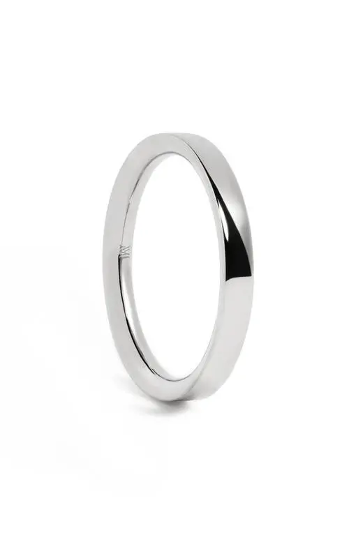 Monica Vinader Essential Stacking Ring - Sterling Silver