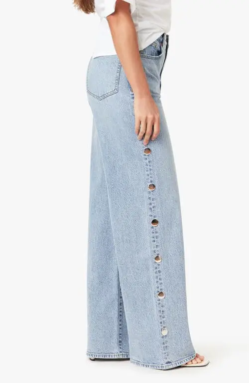 Habitual Gemma Studded Wide-leg Jeans - Aire