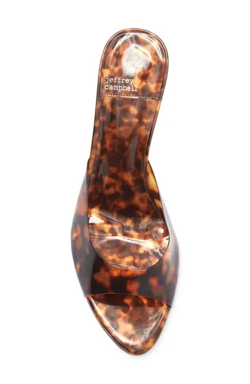 Jeffrey Campbell Spy-kid Slide Sandal - Tortoise
