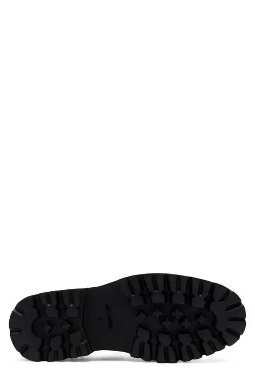 MARC NOLAN Blake Bit Loafer - Black Raffia