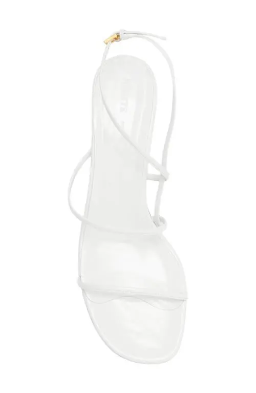 Khaite Loop Kitten Heel Sandal - Chalk